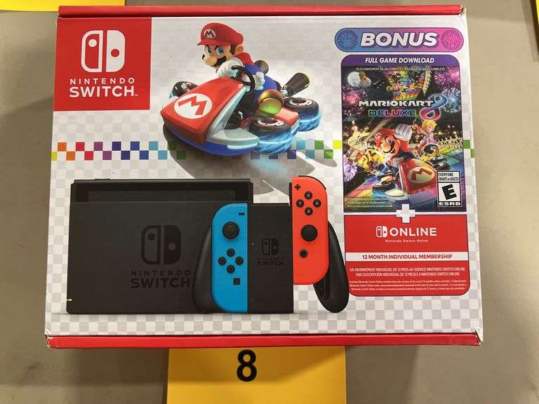 NEW NINTENDO SWITCH IN BOX - Earl's Auction Company