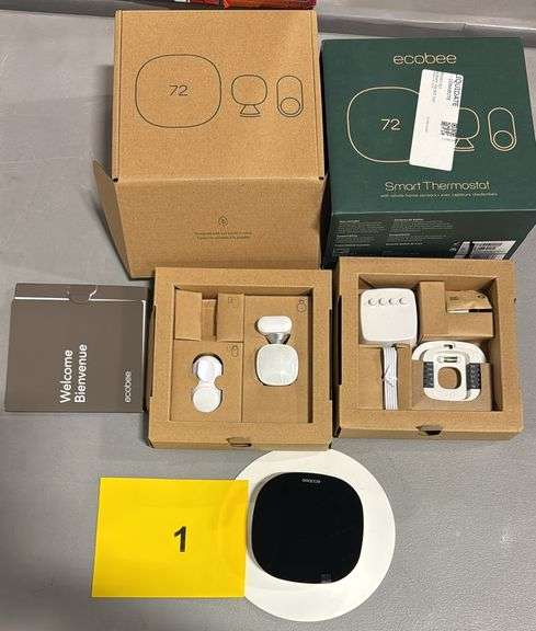 ECOBEE SMART THERMOSTAT W/ BOX - Earl's Auction Company