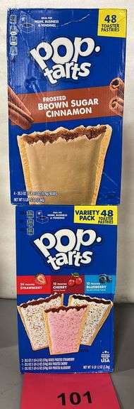 (2) BOXES OF POP TARTS - Earl's Auction Company