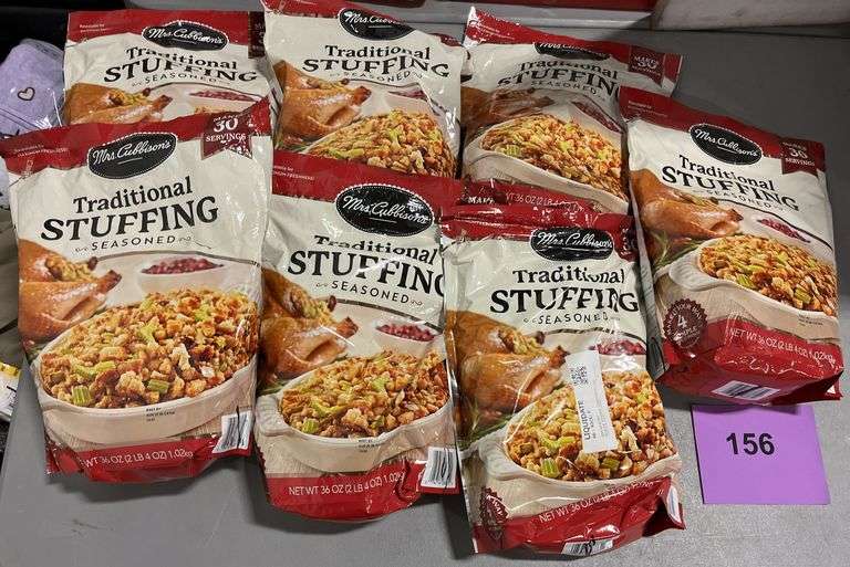 (7) BAGS OF TRADITIONAL STUFFING - Earl's Auction Company