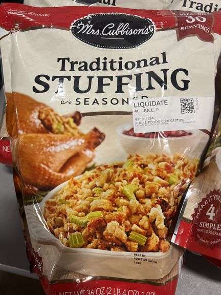 (10) BAGS OF TRADITIONAL STUFFING MIX - Earl's Auction Company