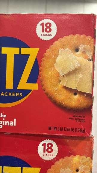 (4) BOXES OF RITZ CRACKERS (18 STACKS PER BOX) - Earl's Auction Company