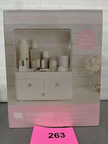 THINKSPACE PRO BEAUTY ORGANIZER CASE IN BOX - Earl's Auction Company