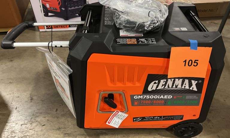 GENMAX INVERTER GENERATOR - Earl's Auction Company