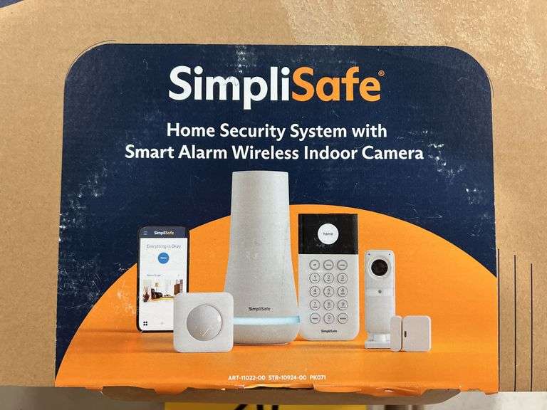 SIMPLISAFE HOME SECURITY SYSTEM IN BOX - Earl's Auction Company