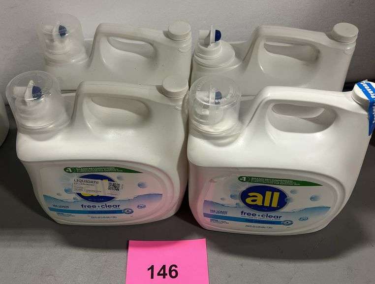 (4) JUGS OF ALL DETERGENT - Earl's Auction Company