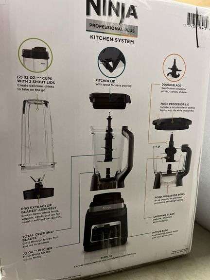 NINJA PROFESSIONAL PLUS KITCHEN SYSTEM IN BOX - Earl's Auction Company