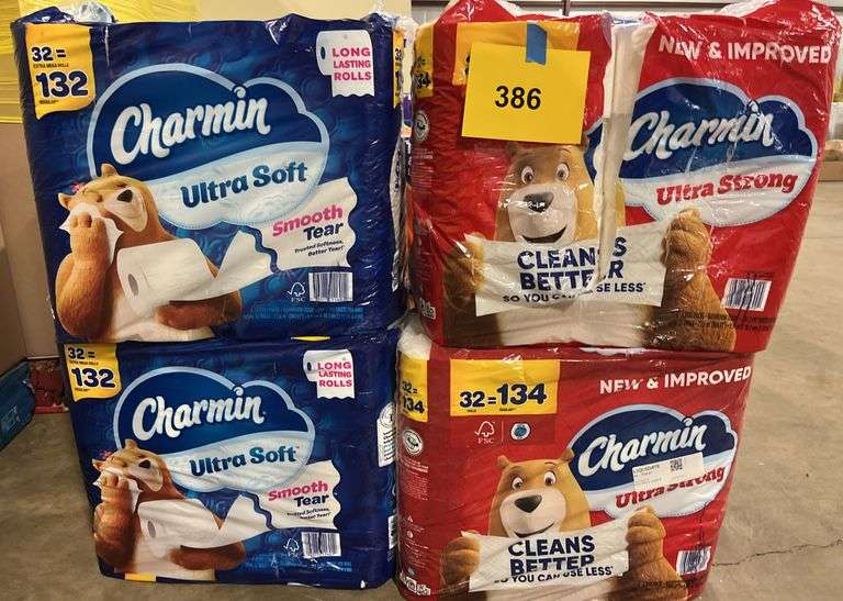 (4) PACKS OF CHARMIN TOILET PAPER - Earl's Auction Company
