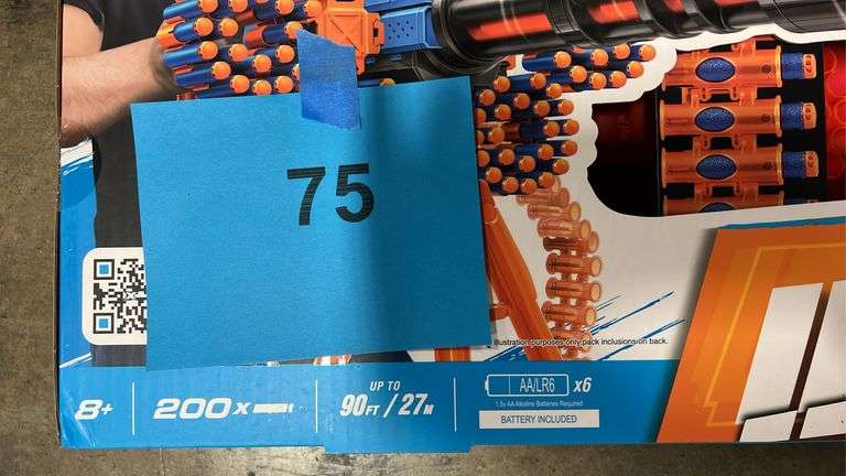 KIDS ZURU XSHOT MOTORIZED RAGE FIRE INSANITY GUN SET - Earl's Auction ...