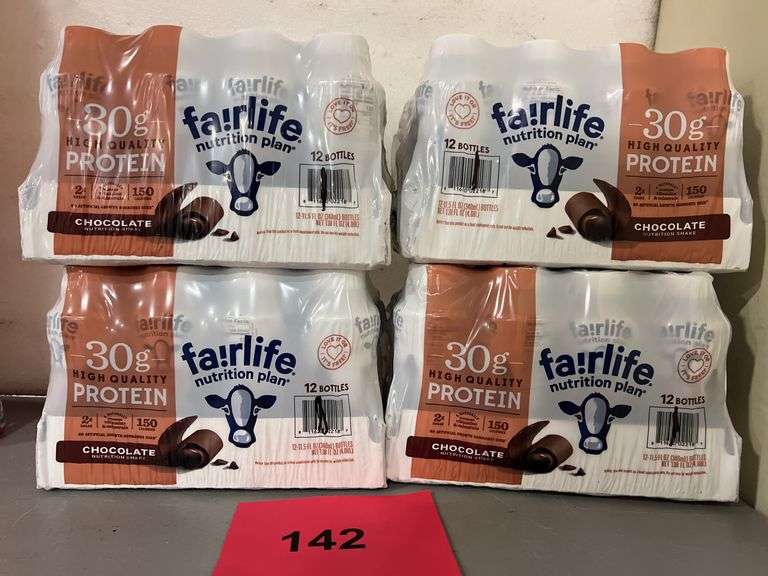 (4) PACKS OF FAIRLIFE PROTEIN SHAKES - Earl's Auction Company