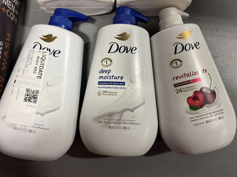MISC BODY WASH LOT - DOVE, OLAY & IRISH SPRING - Earl's Auction Company