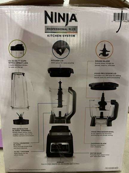 NINJA PROFESSIONAL PLUS KITCHEN SYSTEM IN BOX - Earl's Auction Company
