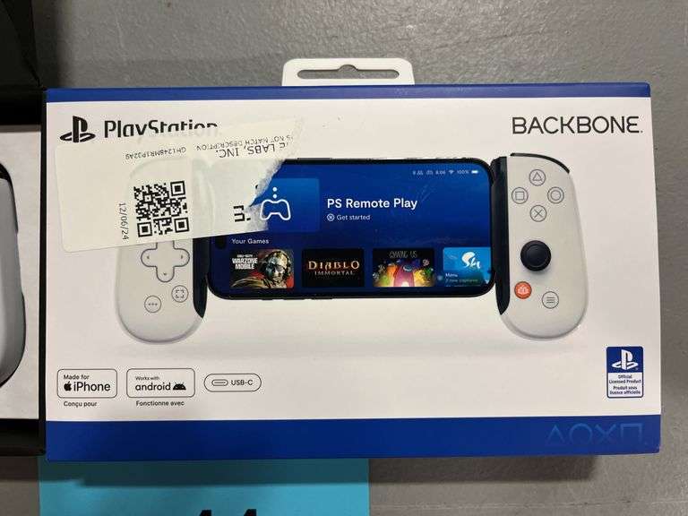 PLAYSTATION BACKBONE W/ BOX - Earl's Auction Company