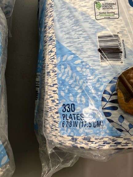 (5)PACKS OF PAPER PLATES - Earl's Auction Company