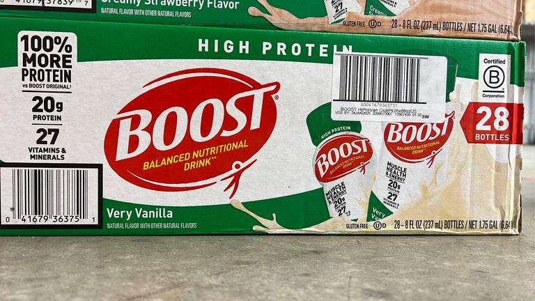 (2) BOXES OF BOOST PROTEIN SHAKES - Earl's Auction Company