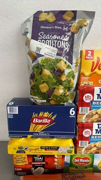 MISC LOT OF FOOD ITEMS - SEE PHOTOS - Earl's Auction Company