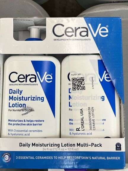 4PC CERA VE LOT - MOISTURIZING CREAM, LOTION & VITAMIN C SERUM - Earl's ...