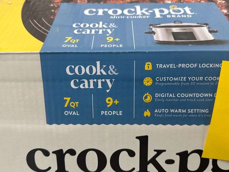 CROCK POT SLOW COOKER IN BOX - Earl's Auction Company