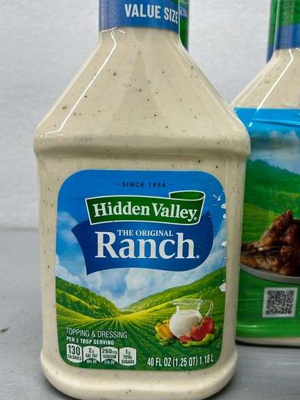 (7) 40OZ BOTTLES OF HIDDEN VALLEY RANCH - Earl's Auction Company