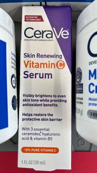 4PC CERA VE LOT - MOISTURIZING CREAM, LOTION & VITAMIN C SERUM - Earl's ...