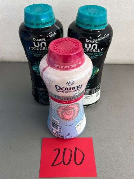 (3) CONTAINERS OF DOWNY SCENT BOOSTER - Earl's Auction Company