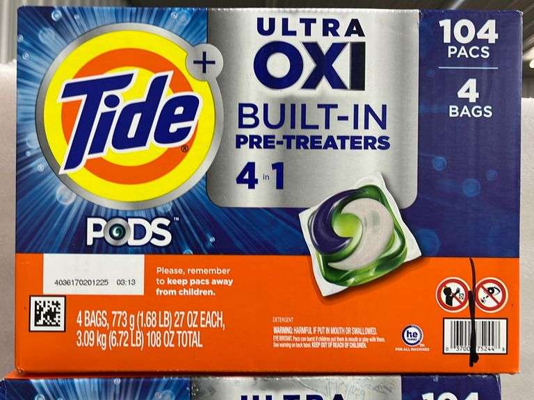 (3) BOXES OF TIDE PODS - Earl's Auction Company