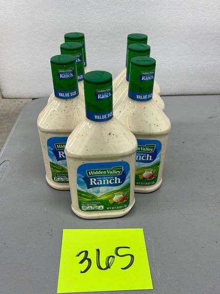 (7) 40OZ BOTTLES OF HIDDEN VALLEY RANCH - Earl's Auction Company