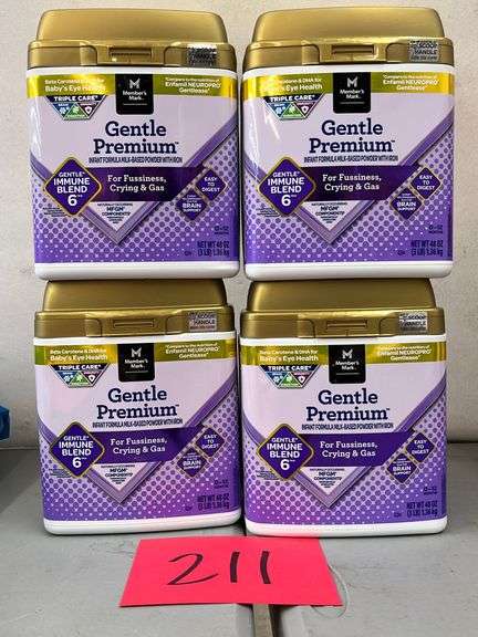 (4) CONTAINERS OF MM BABY FORMULA - Earl's Auction Company