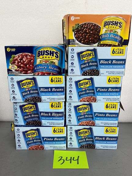 (8) PACKS OF BUSH'S BEANS - Earl's Auction Company