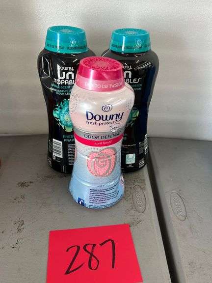 (3) CONTAINERS OF DOWNY SCENT BOOSTER - Earl's Auction Company
