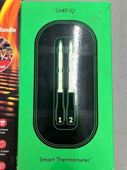(2) FOOD THERMOMETERS - CHEF IQ & THERM PRO - Earl's Auction Company