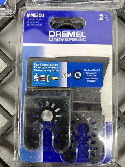 (7) PACKS OF DREMEL MULTI TOOL BLADE ATTACHMENTS - Earl's Auction Company