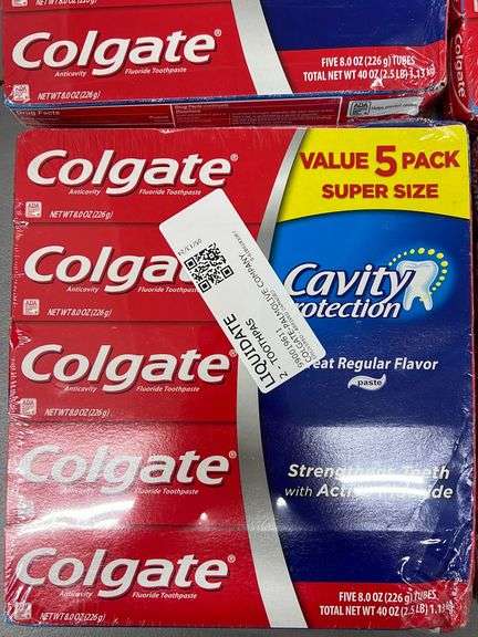 (4) PACKS OF COLGATE TOOTHPASTE - Earl's Auction Company