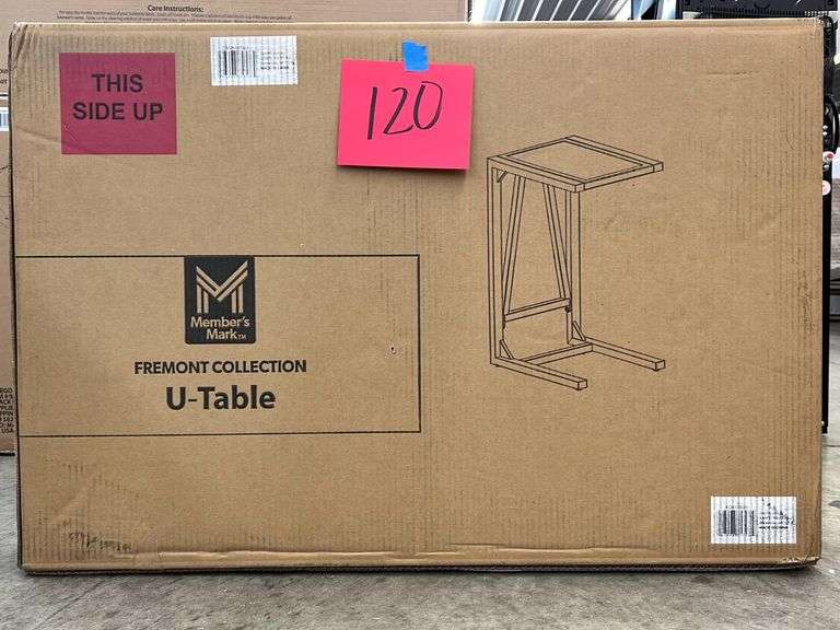 FREMONT U TABLE IN BOX - Earl's Auction Company