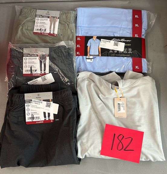 5PC MENS CLOTHING LOT - SIZE XL - Earl's Auction Company