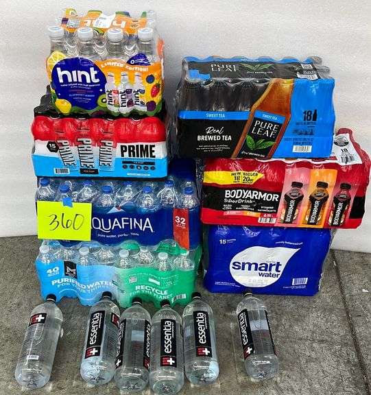 MISC LOT OF BEVERAGES - SEE PHOTOS - Earl's Auction Company