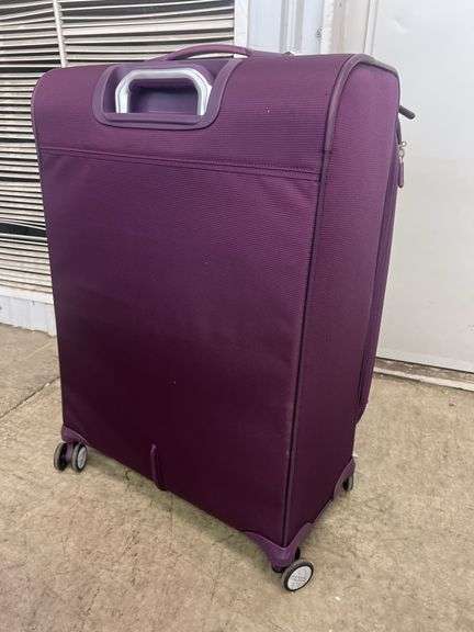 SAMSONITE 2PC SOFTSHELL ROLLING LUGGAGE SET - DEEP PURPLE - Earl's ...