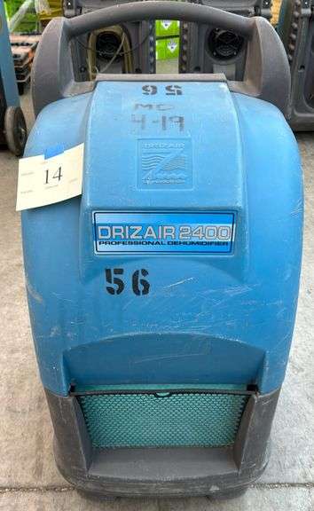 DRIZAIR 2400 PROFESSIONAL DEHUMIDIFIER - Earl's Auction Company