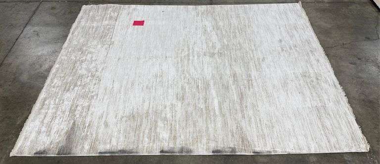 AS IS - SAFAVIEH 8FTx10FT EVERLY AREA RUG - IVORY/ BIEGE - Earl's ...