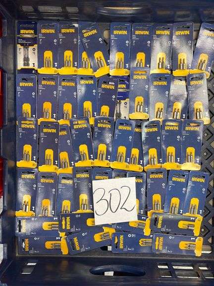 MISC LOT OF IRWIN BIT TIPS - Earl's Auction Company