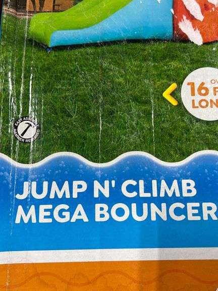 BESTWAY JUMP N CLIMB MEGA BOUNCER IN BOX - Earl's Auction Company