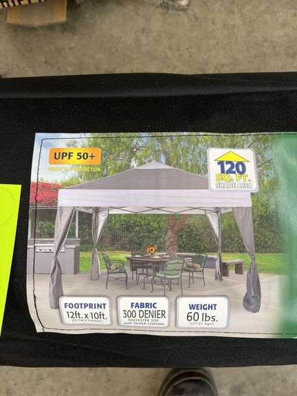 Z SHADE 12FTx10FT LAWN & GARDEN CANOPY IN BAG - Earl's Auction Company