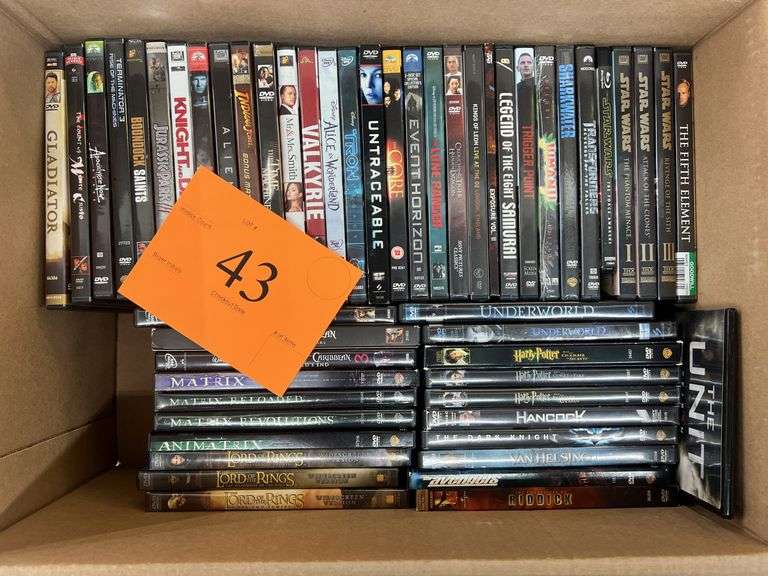 APPROX 50 ASSORTED DVDS - Earl's Auction Company