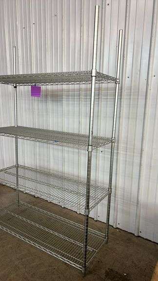 SEVILLE CLASSICS 4 TIER SHELVING RACK - Earl's Auction Company