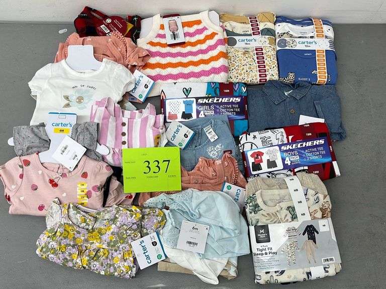 16PC KIDS CLOTHING LOT - ASSORTED SIZES - Earl's Auction Company