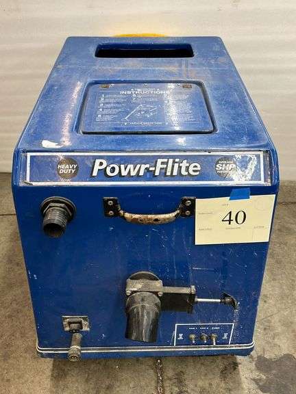 POWR-FLITE MODEL PFX 15S BOX EXTRACTOR - Earl's Auction Company