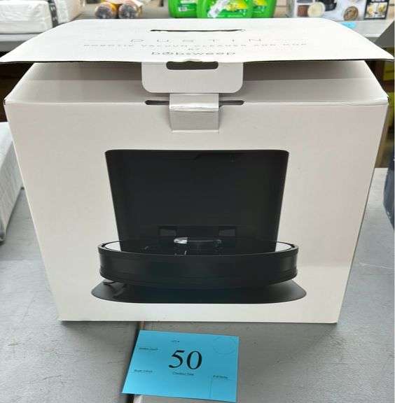 BOBSWEEP DUSTIN ROBOT VACUUM IN BOX - NIGHT - Earl's Auction Company
