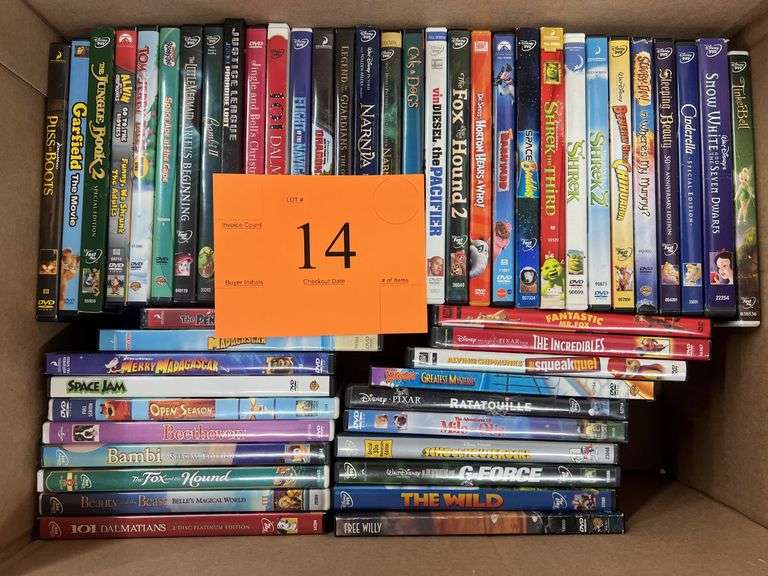 APPROX 50 ASSORTED DVDS - Earl's Auction Company
