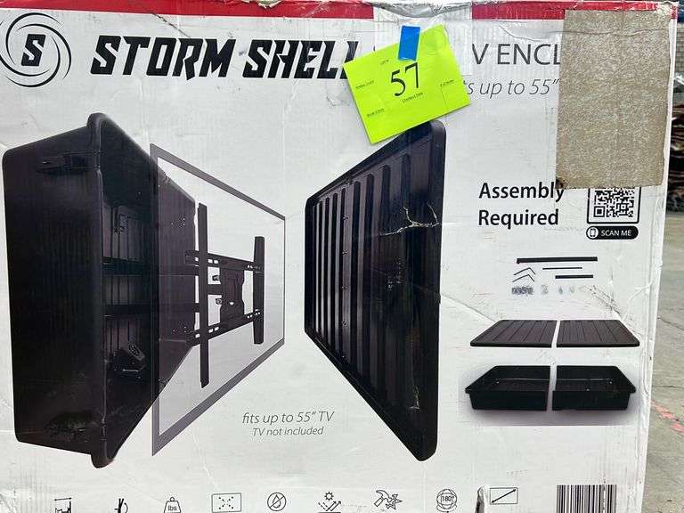 STORM SHELL SS 55 TV ENCLOSURE IN BOX - Earl's Auction Company