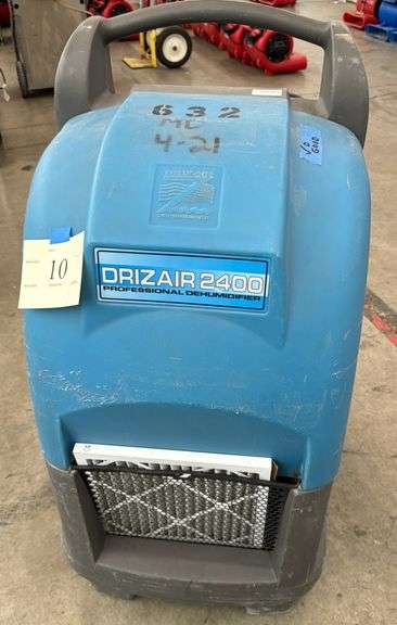 DRIZAIR 2400 PROFESSIONAL DEHUMIDIFIER - Earl's Auction Company